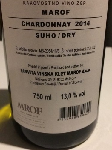 Marof Chardonnay Dry | Vivino US