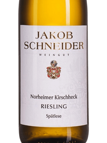 Jakob Schneider Norheimer Kirschheck Riesling Spätlese | Vivino Deutschland