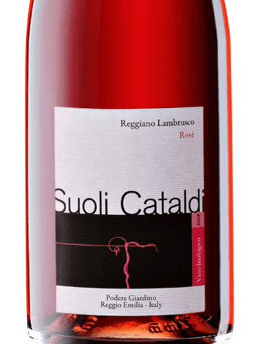 2019 Podere Giardino Suoli Cataldi Reggiano Lambrusco Rosè | Vivino US