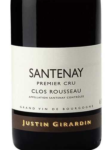 2019 Justin Girardin Santenay 1er Cru 'Clos Rousseau' | Vivino US
