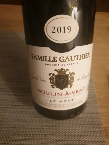 Famille Gauthier Le Mont Moulin-à-Vent | Vivino US