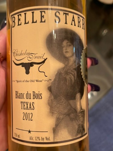 Chisholm Trail Belle Starr Blanc du Bois | Vivino Australia