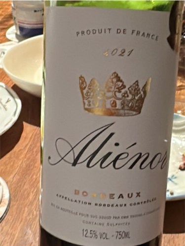 Famille Excellor Aliénor Bordeaux | Vivino Hong Kong