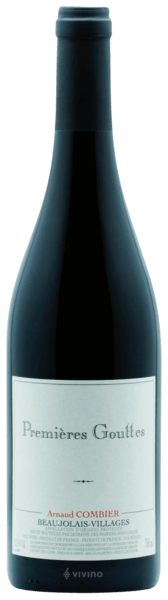 2018 Domaine Arnaud Combier Premières Gouttes Beaujolais-Villages ...