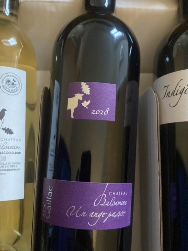 2020 Château Balsamine Un Ange Passe Doux | Vivino US