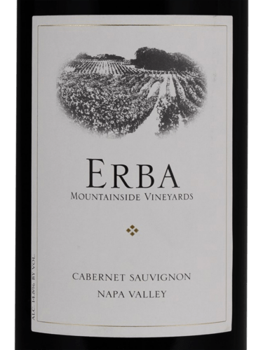 Erba Mountainside Vineyards Cabernet Sauvignon | Vivino English