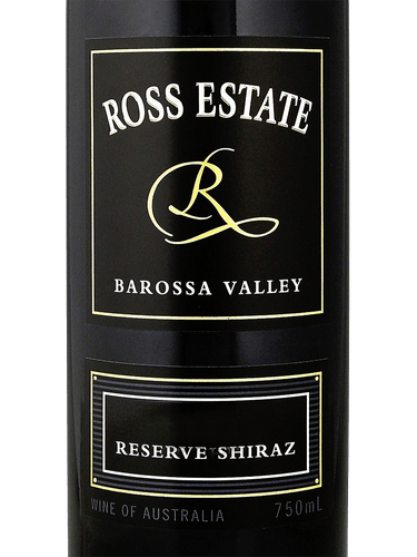 Ross Estate Reserve Shiraz | Vivino Australia