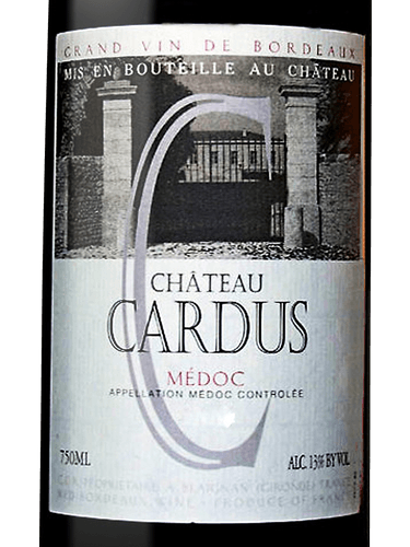 Château Cardus Médoc | Vivino US
