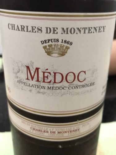Charles de Monteney Médoc | Vivino Brasil