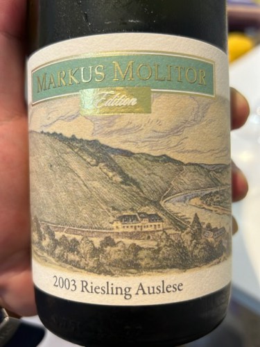 Markus Molitor Edition Riesling Auslese | Vivino US