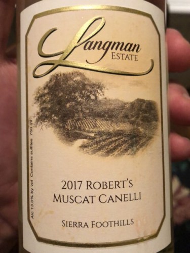 Langman Estate Robert's Muscat Canelli | Vivino