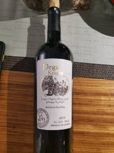 Dega Dega Knight Red Semi-Dry | Vivino US