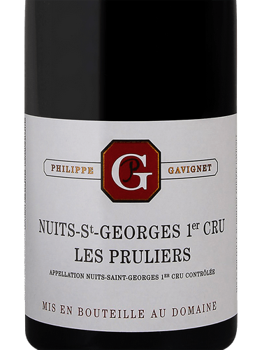 Philippe Gavignet Nuits-Saint-Georges 1er Cru 'Les Pruliers' | Vivino ...
