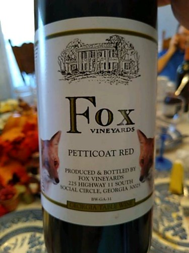 Fox Petticoat Red | Vivino US