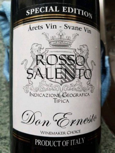Rocca Don Ernesto Special Edition Rosso | Vivino US
