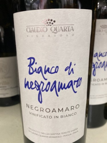 Claudio Quarta Bianco di Negroamaro | Vivino US