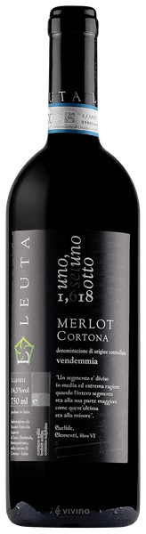 Leuta 1,618 Merlot Cortona | Vivino English