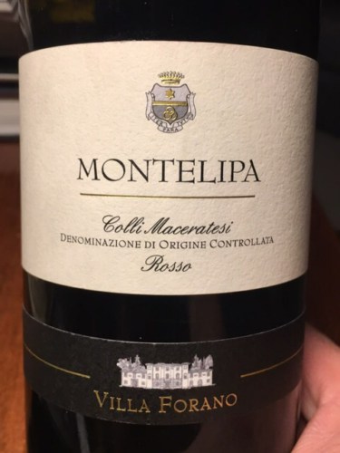 Villa Forano Montelipa Colli Maceratesi Rosso | Vivino Français
