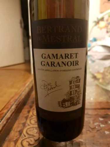 Bertrand de Mestral Gamaret - Garanoir | Vivino