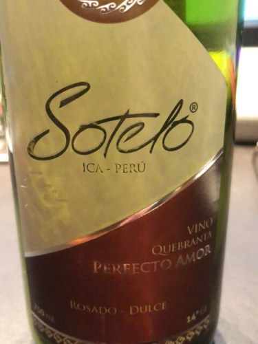 Sotelo Quebranta Perfecto Amor Dulce Rodado | Vivino Brasil