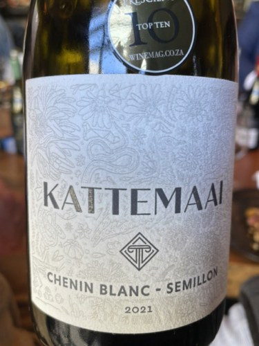 Tempel Wines Kattemaai Chenin Blanc - Sémillon | Vivino US