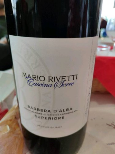 Mario Rivetti Cascina Serre Barbera d'Alba Superiore | Vivino US