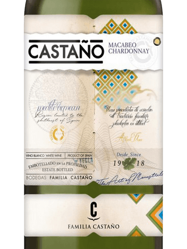 Castaño Macabeo - Chardonnay | Vivino English