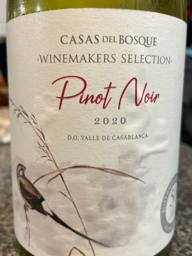 2021 Casas del Bosque Pinot Noir Winemakers Selection | Vivino US