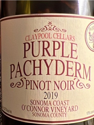 Claypool Cellars - Pachyderm O’Connor Vineyard Pinot Noir | Vivino US