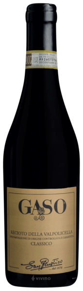 2018 San Rustico Gaso Recioto della Valpolicella Classico | Vivino US