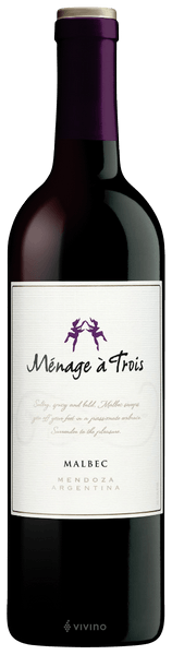 Ménage à Trois Malbec | Vivino English