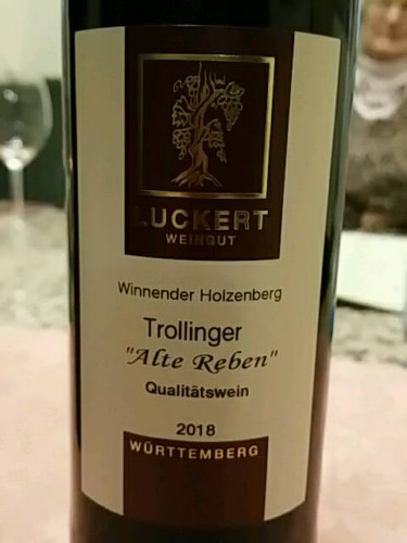 Weingut Luckert Winnender Holzenberg Trollinger Alte Reben | Vivino US