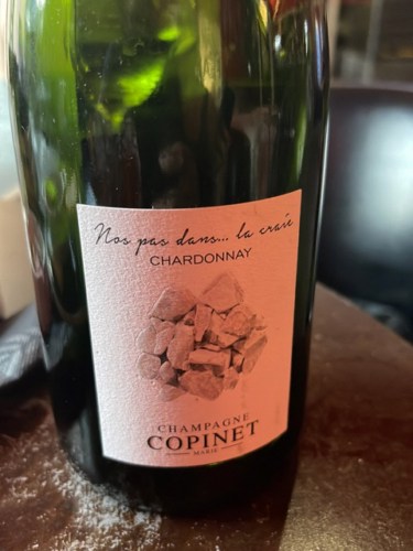 Copinet Nos Pas Dans La Craie Chardonnay Champagne | Vivino English