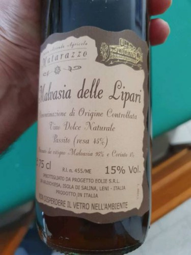 Matarazzo Malvasia Delle Lipari | Vivino Australia