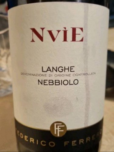 Federico Ferrero Nvie Nebbiolo | Vivino US
