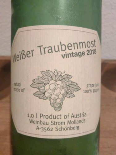 Strom Weisser Traubenmost | Vivino US