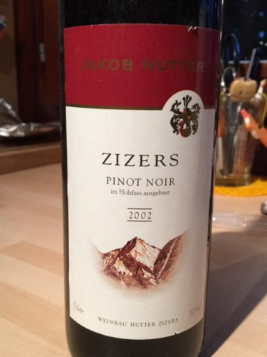 Jakob Hutter Zizers Pinot Noir | Vivino Deutsch