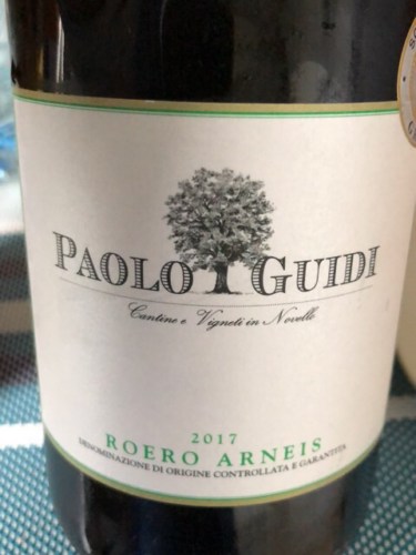 2017 Paolo Guidi Arneis | Vivino US