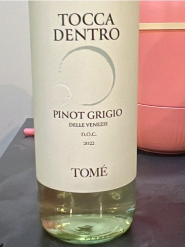 Tomé Wines Tocca Dentro Pinot Grigio | Vivino English