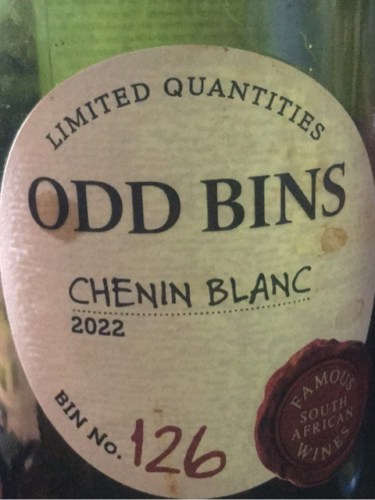 Odd Bins Bin No. 126 Chenin Blanc | Vivino US