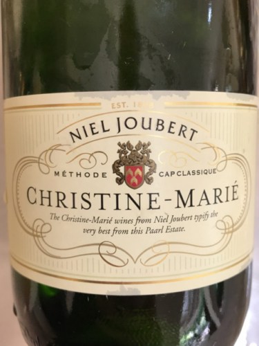 Niel Joubert Christine Marie Méthode Cap Classique | Vivino US