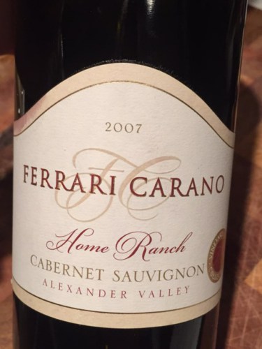 Ferrari Carano Home Ranch Cabernet Sauvignon | Vivino US