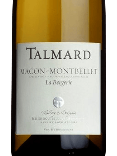 Talmard Mallory & Benjamin Mâcon-Montbellet La Bergerie | Vivino US