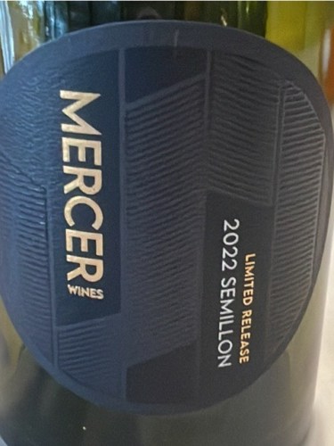 Mercer Wines Limited Release Sémillon | Vivino US