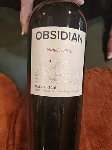 Obsidian Ridge Nicholas Block Malbec | Vivino Canada