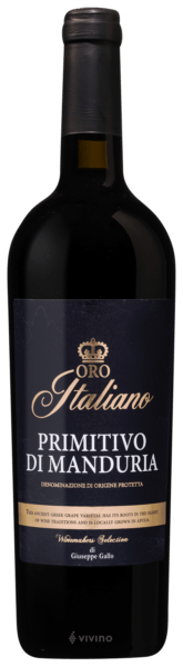 2021 Oro Italiano Primitivo di Manduria | Vivino US