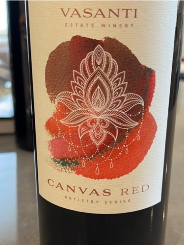 Vasanti Estate Winery Canvas Red | Vivino English