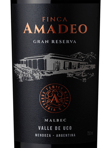 Amadeo Marañón Finca Amadeo Gran Reserva Malbec | Vivino Brasil