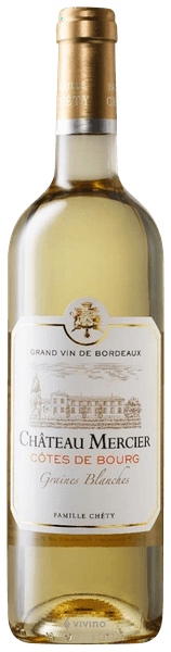 Château Mercier Côtes de Bourg Graines Blanches | Vivino English