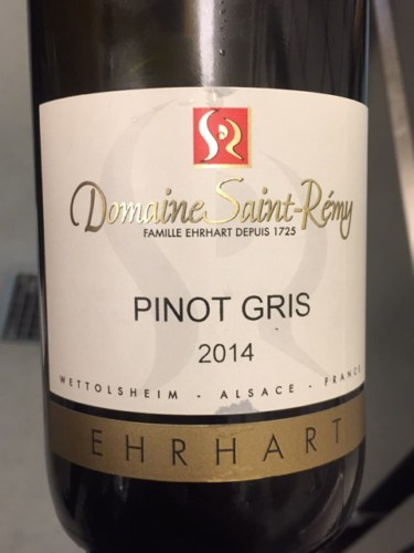 2014 Domaine Saint-Rémy Pinot Gris | Vivino US